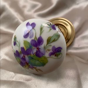 Other | Vintage Porcelain Flowers Insideroom Door Knobs | Poshmark